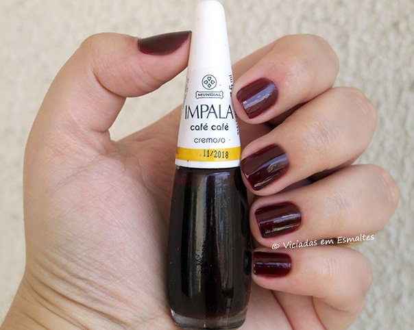 Esmalte Café Café Impala - Viciadas em Esmaltes